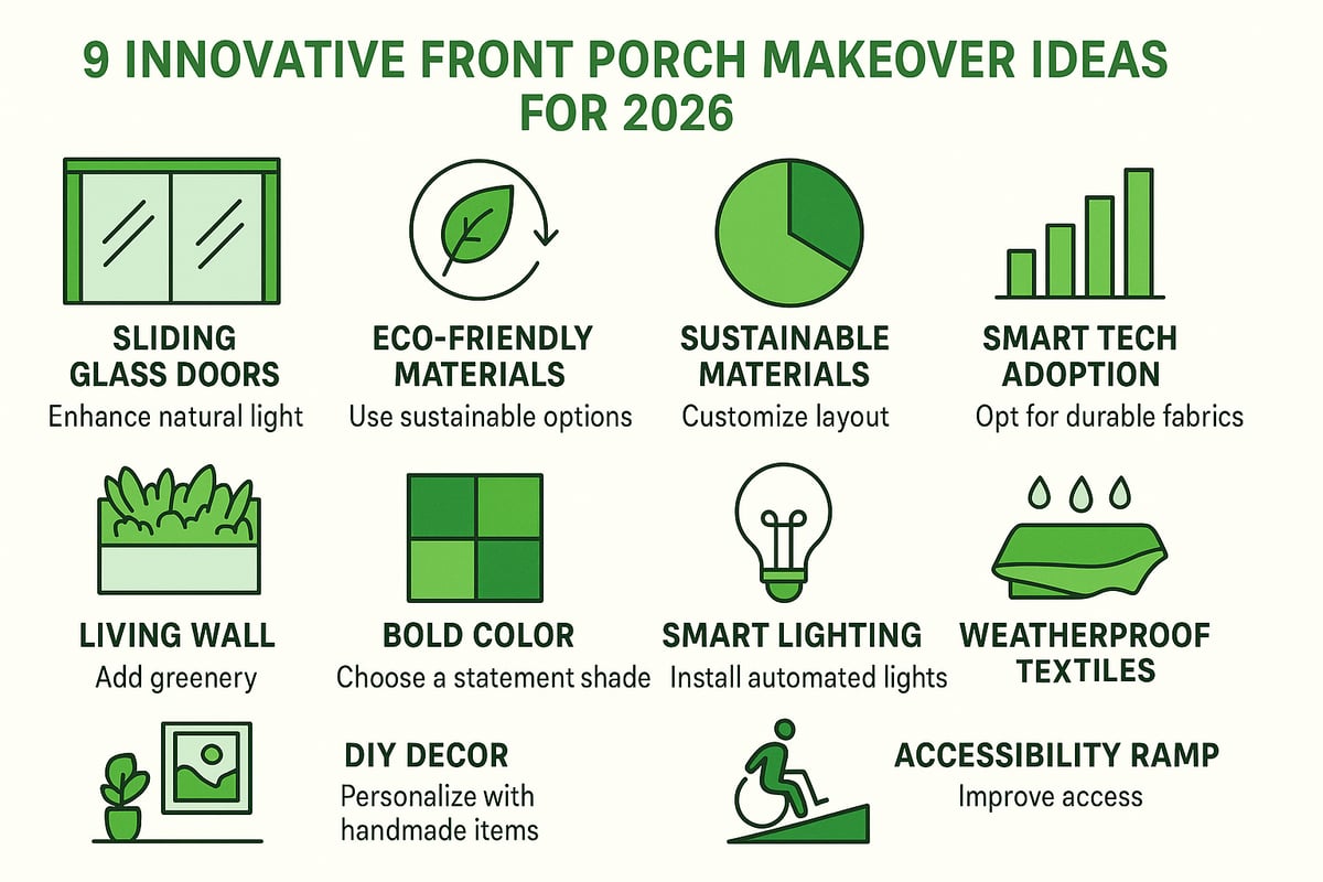 9 Brilliant Design Ideas for Front Porch Makeovers in 2026 - Decoratehow