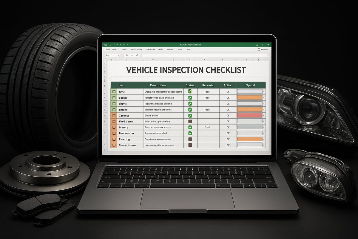 Vehicle Inspection Checklist Excel Guide: Your 2026 Roadmap - The ...