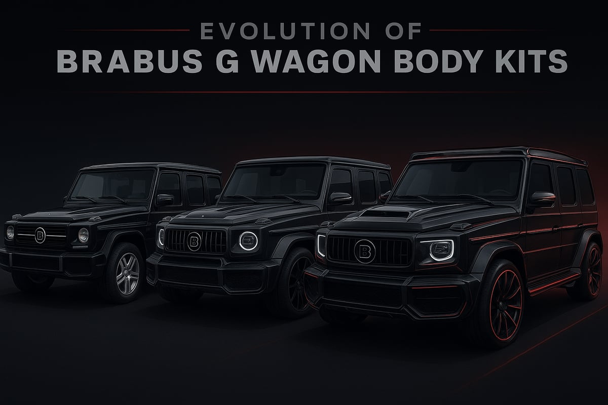 Ultimate Guide to Brabus G Wagon Body Kit Upgrades 2026 - 3W ...
