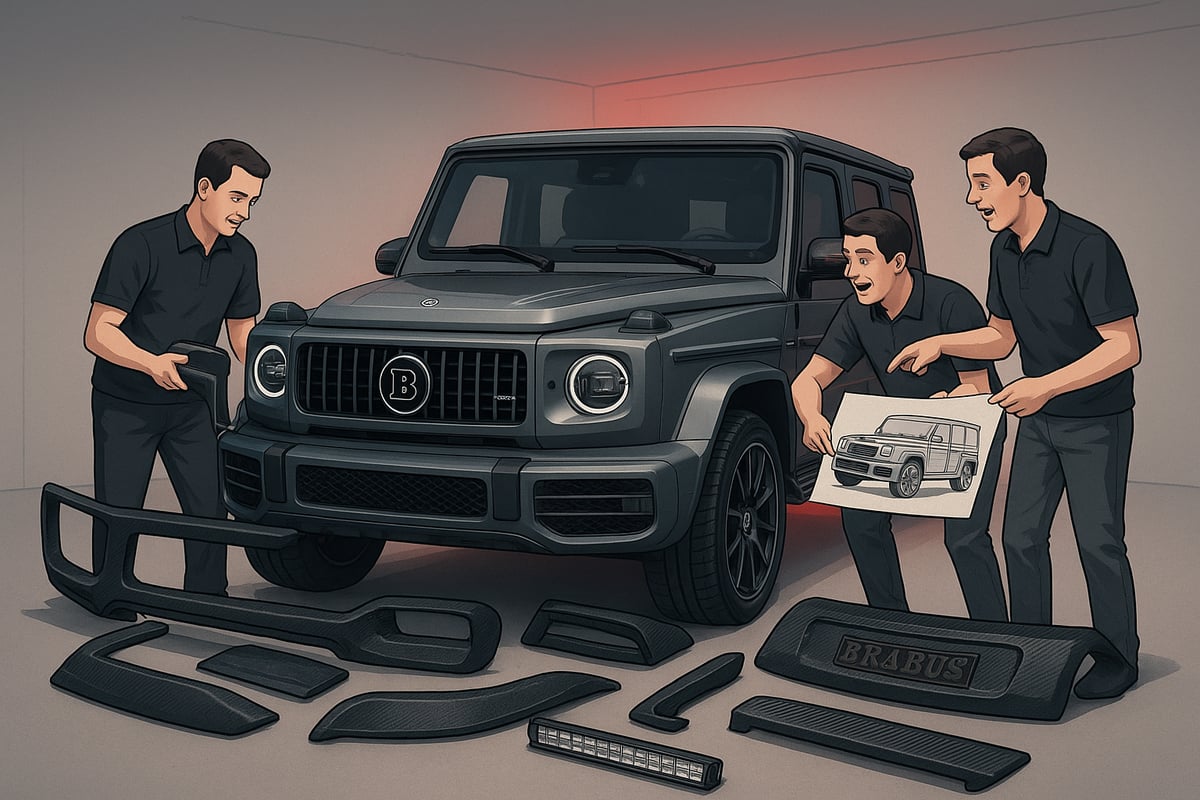 Ultimate Guide to Brabus G Wagon Body Kit Upgrades 2026 - 3W ...