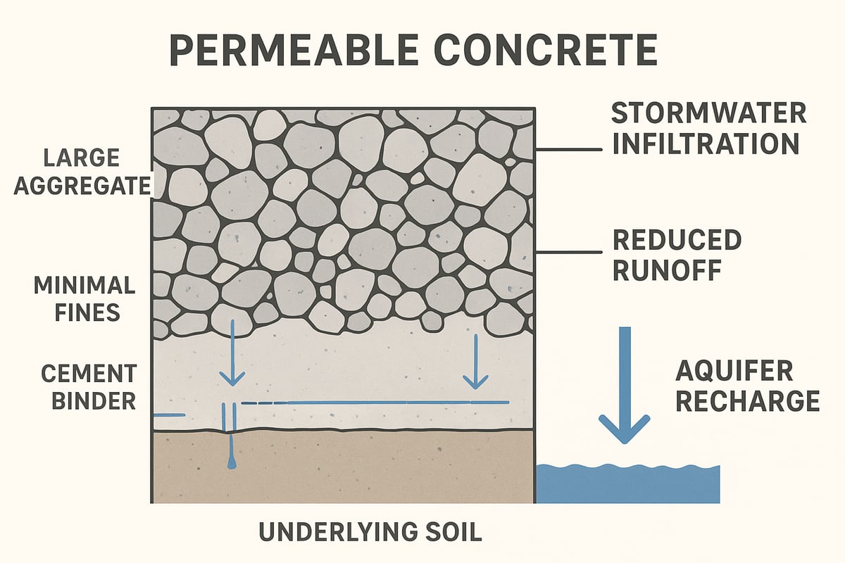 Permeable Concrete Guide: Sustainable Solutions for 2026 - Quartz Coatings