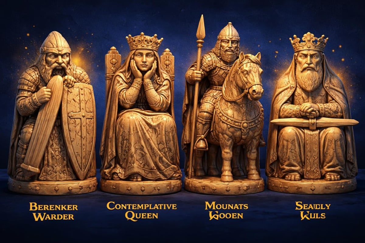 Lewis Chess Set: History, Heritage & Collecting Guide — Sterling Chess