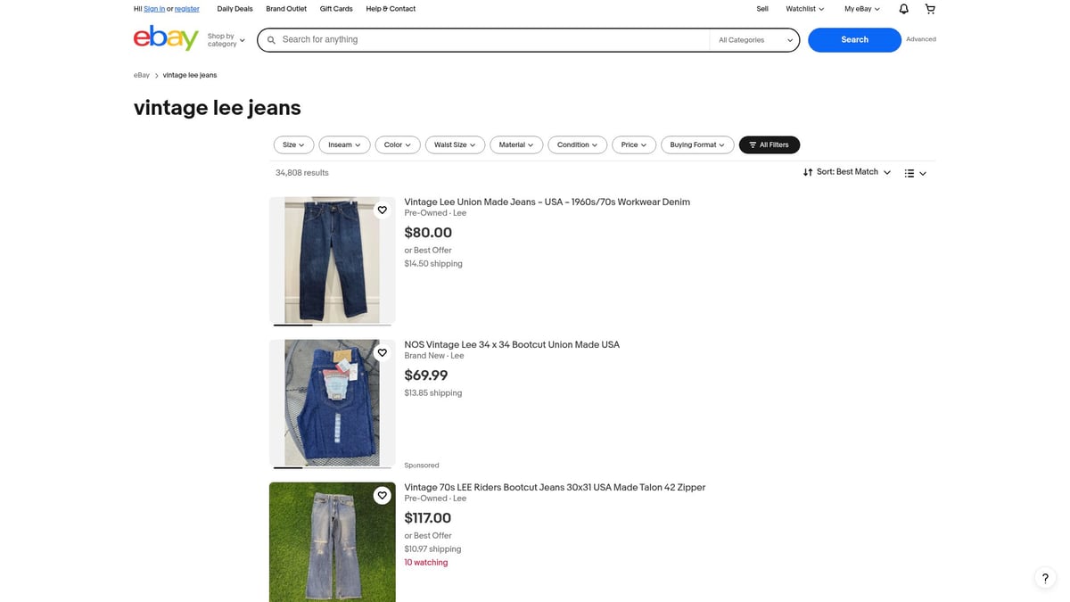 7 Must-Have Vintage Lee Jeans Styles for 2026 Collectors – Bliss ...