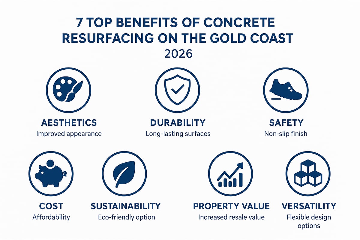 7 Top Benefits of Concrete Resurfacing Gold Coast in 2026 - Quartz Coatings