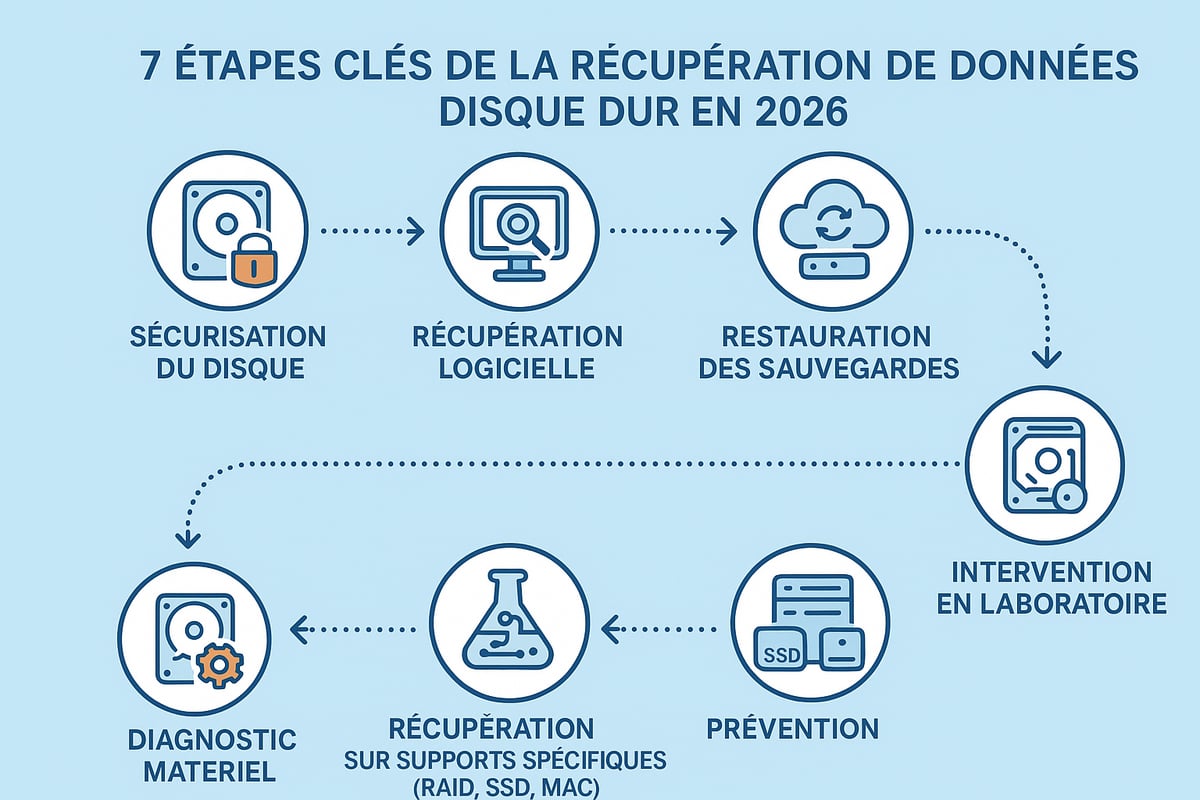 Guide 2026 : Récupération De Données Disque Dur Essentielle - Data Up