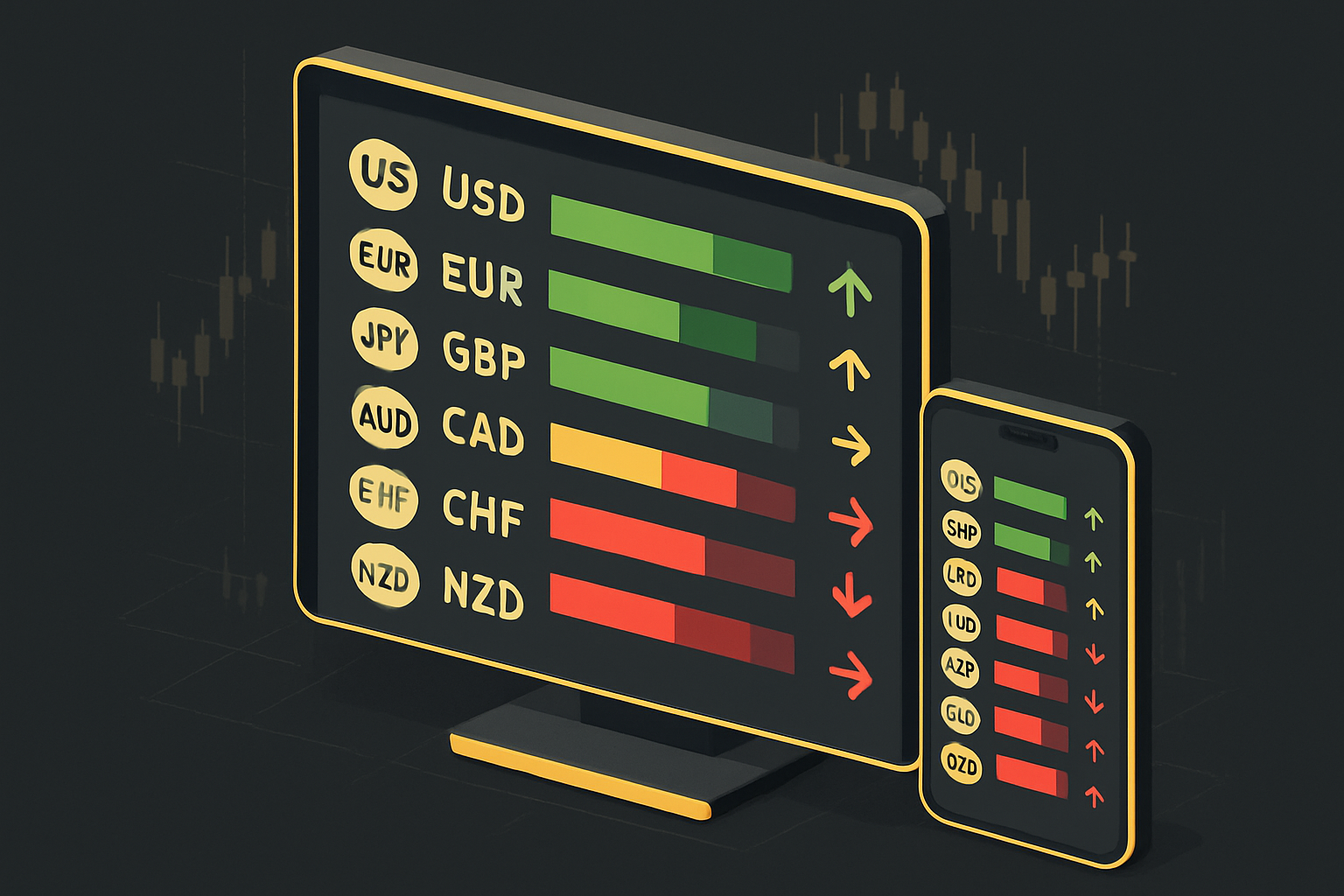 Currency Strength Meter Guide: How to Use It in 2025 - PipTrend