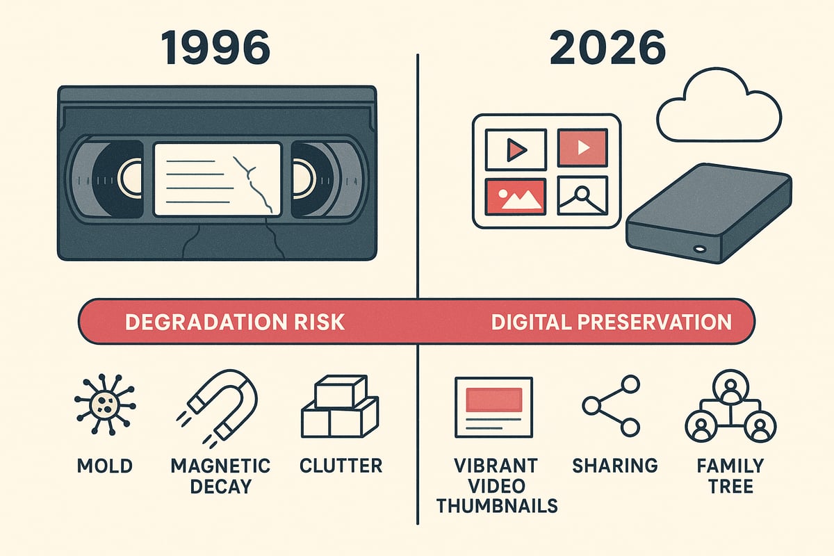 Turning VHS Tapes Into Digital: The Essential Guide 2026 – Retrovision ...