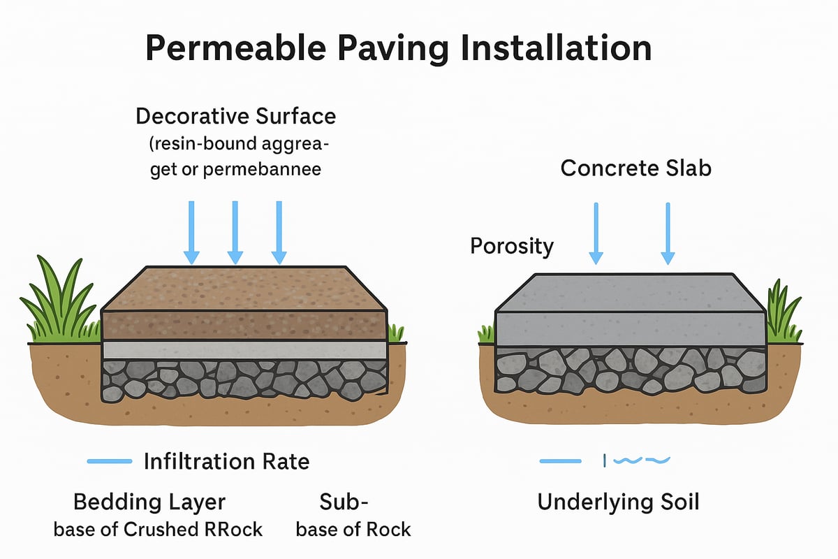 Permeable Paving Guide: Sustainable Solutions for 2026 - Quartz Coatings