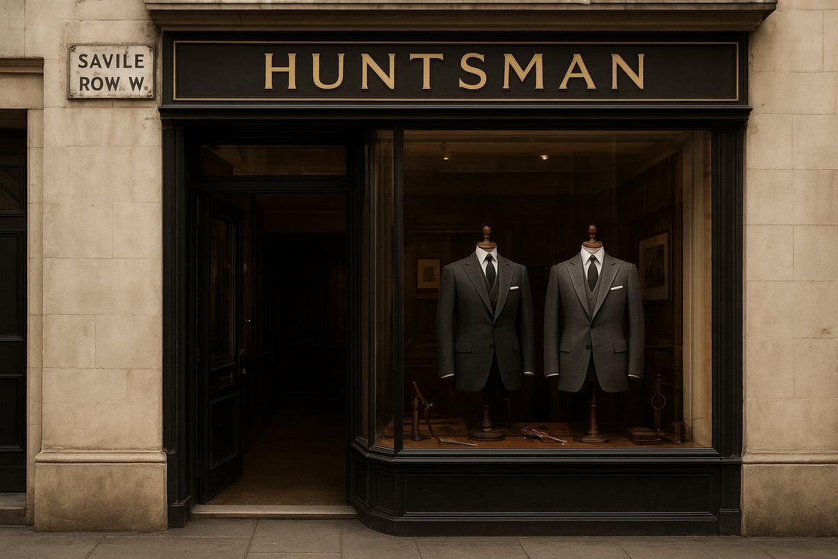 Huntsman Tailor Guide: The Art of Bespoke Elegance 2026 - Alex's Fashion
