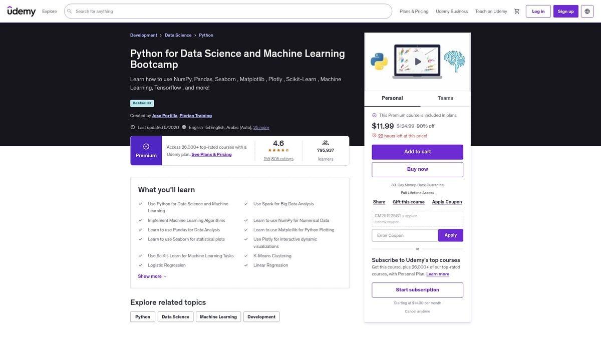 Los 9 mejores cursos de IA que no te puedes perder en Udemy para 2026 ...