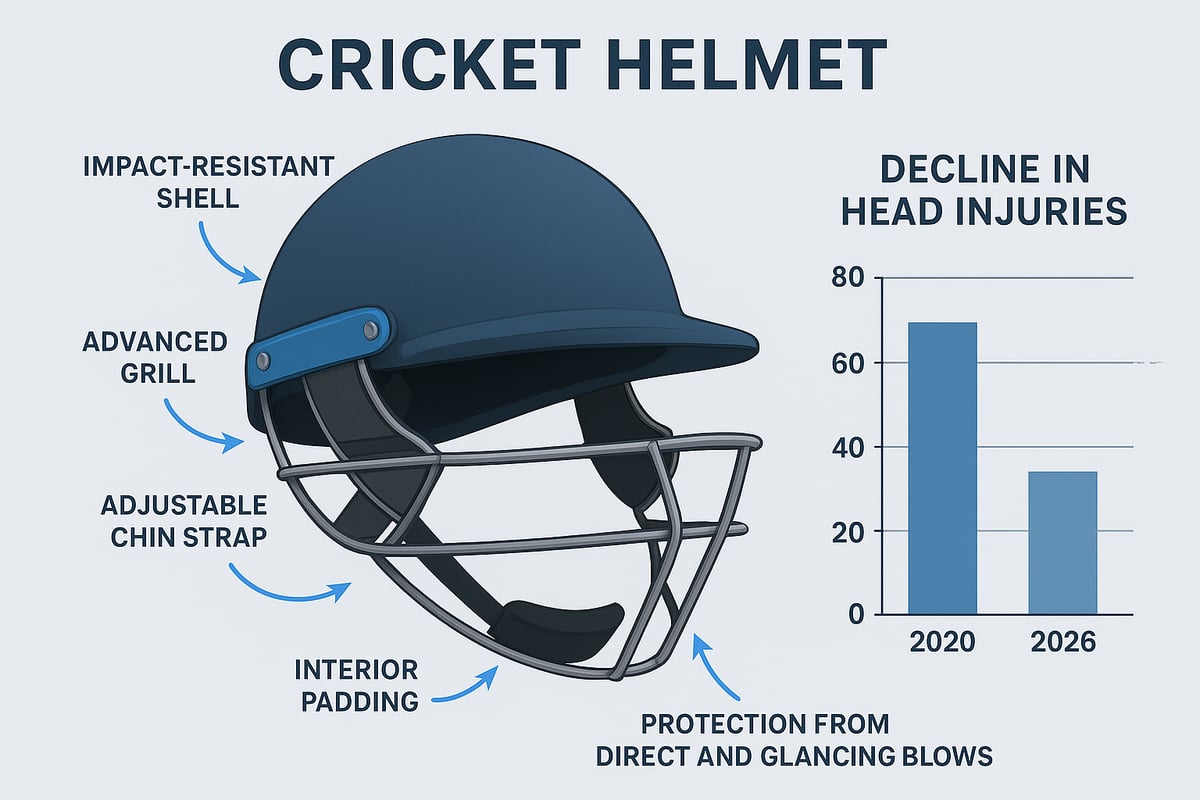 Cricket Helmet Guide: Essential Tips for 2026 Players — Sideline Sport ...