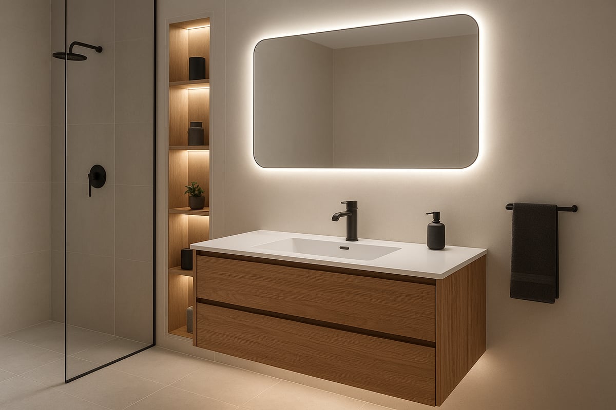 7 Idee Creative di Mobile Bagno con Lavabo Moderno per il 2026 ...