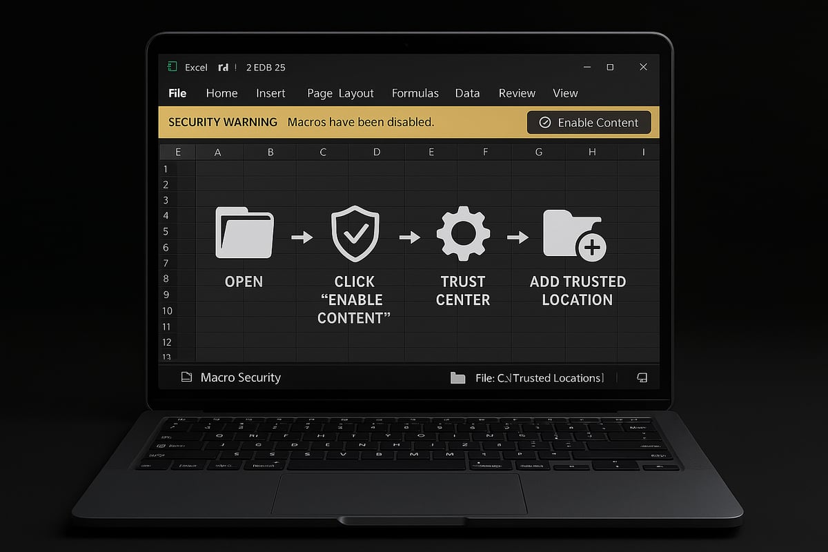 How To Enable Macro: Step-by-Step Guide for 2026 - The Analytics Doctor