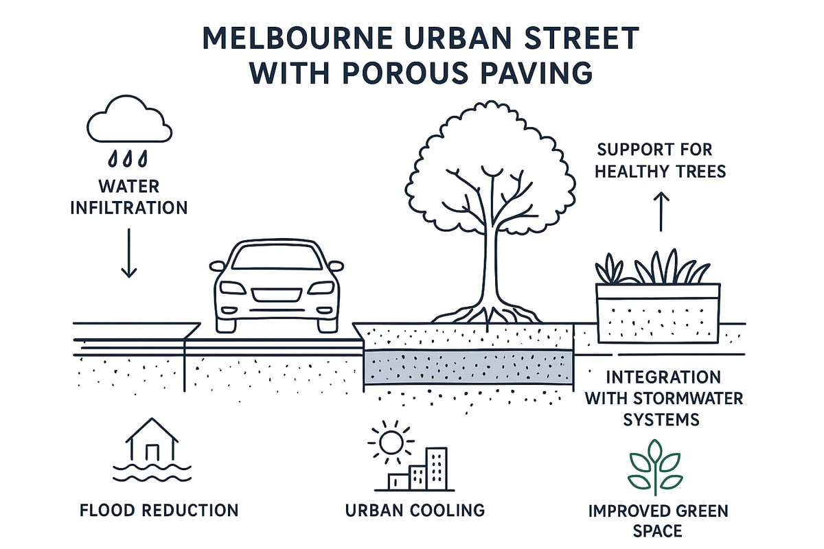 Porous Paving Melbourne Guide: Sustainable Solutions 2026 - Quartz Coatings