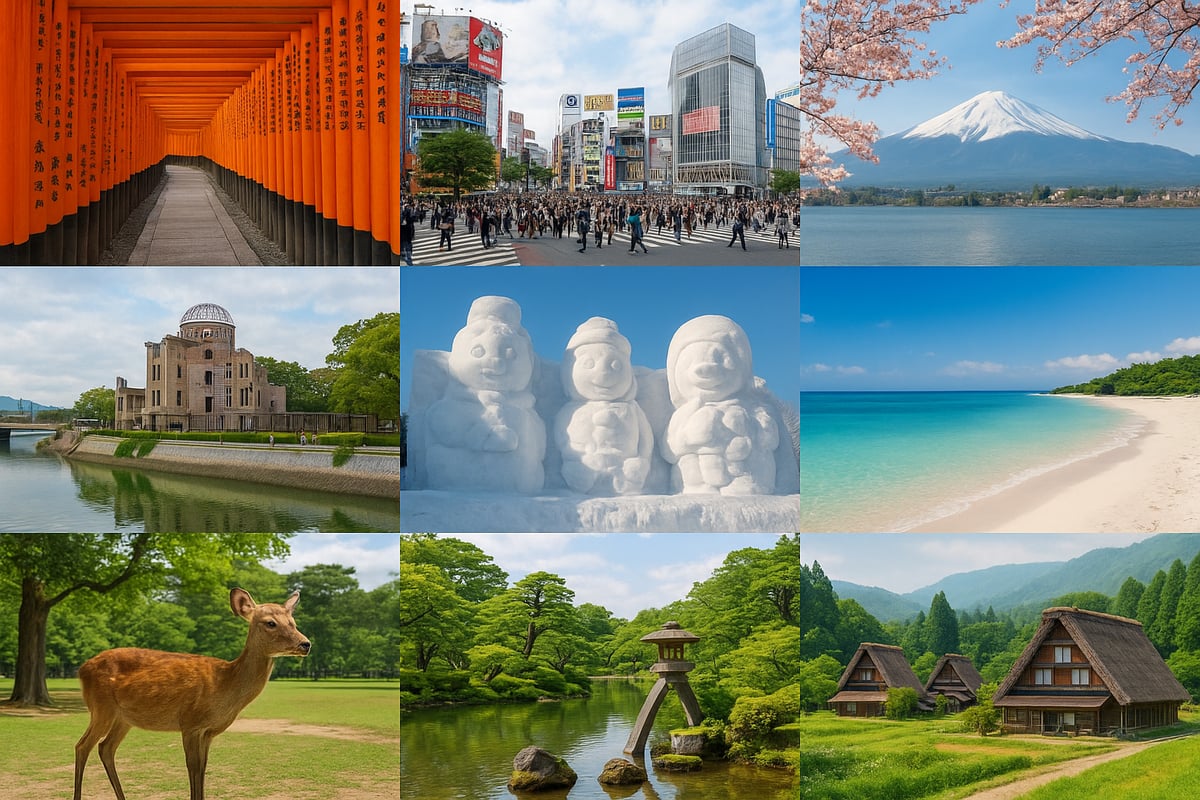 9 Áit Seapánach nach mór a fheiceáil le cuairt a thabhairt orthu in ...