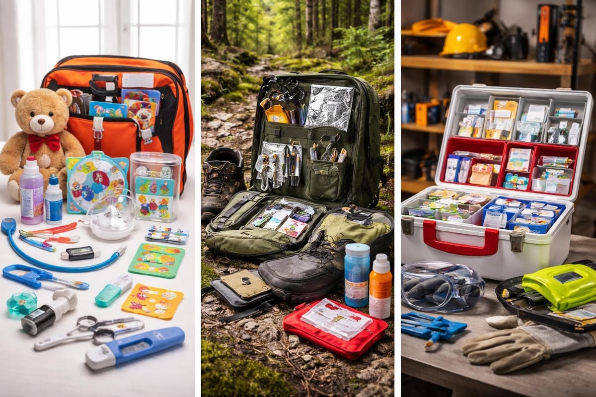 Common First Aid Kit Items: Essential Supplies Guide | Medical Gear ...