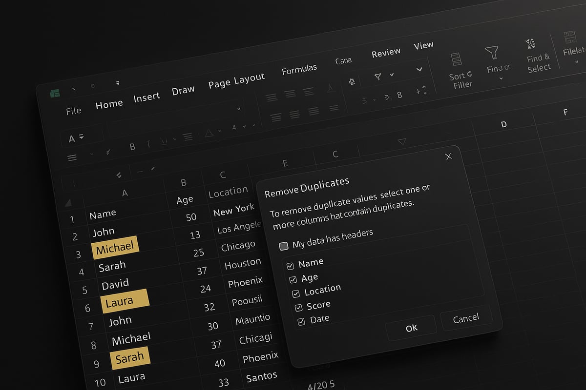 Guide: How to Find a Duplicate Value in Excel (2026) - The Analytics Doctor