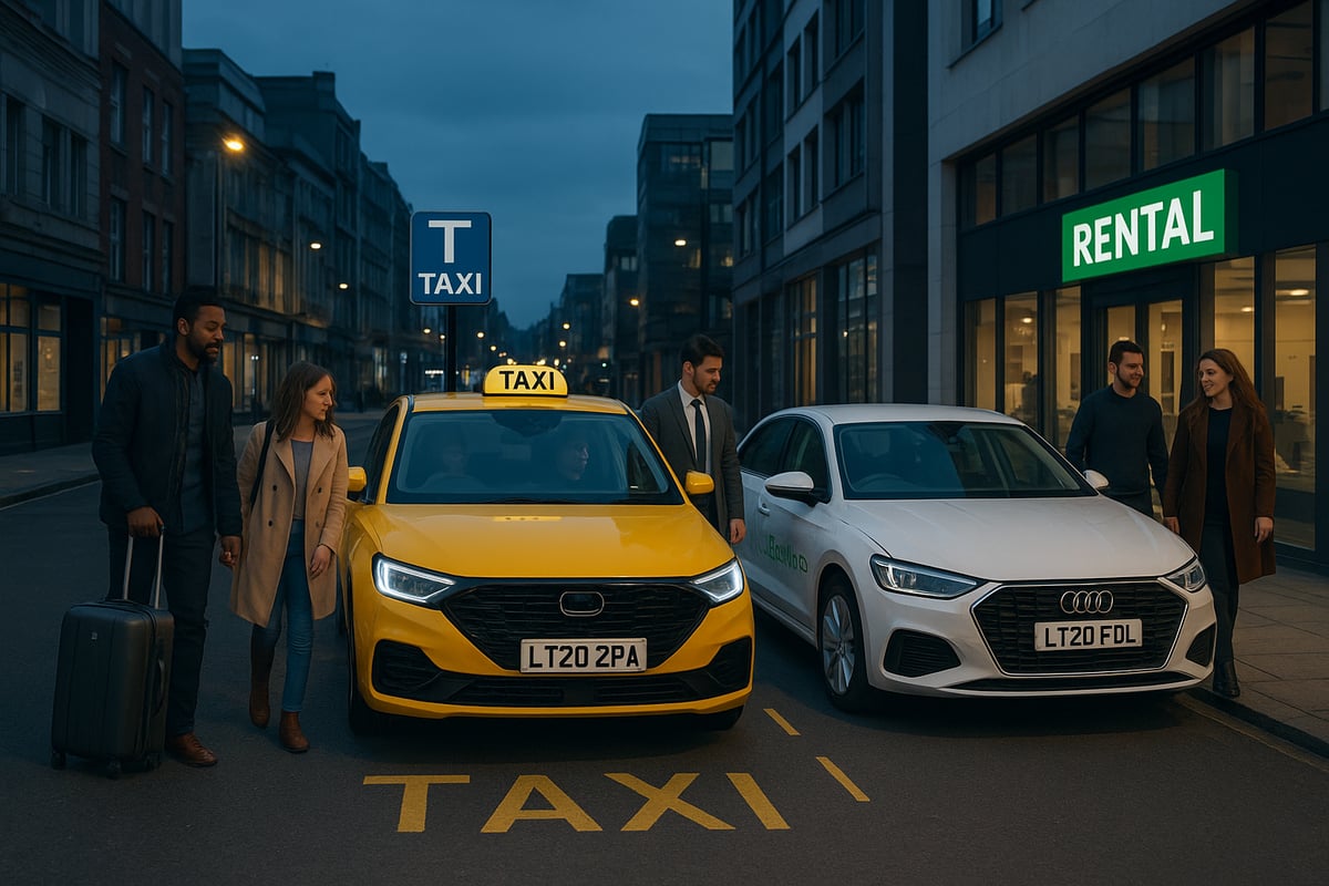 Car Rental vs Taxi: Which Car Rental Taxi Wins in 2026? - Capital Cars