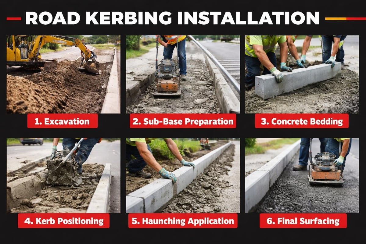 Road Kerbing: Essential Guide to Design & Installation | JRG Civils Ltd