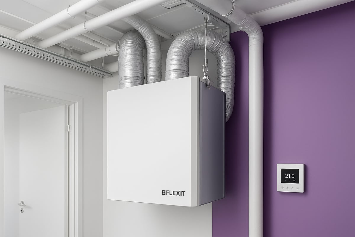 Flexit-Ilmanvaihtokone: Energiatehokas ilmanvaihto ja hyvä sisäilma ...