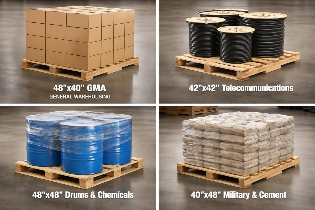 Pallets Sizes US: Complete Guide to Standard Dimensions - Pallet ...