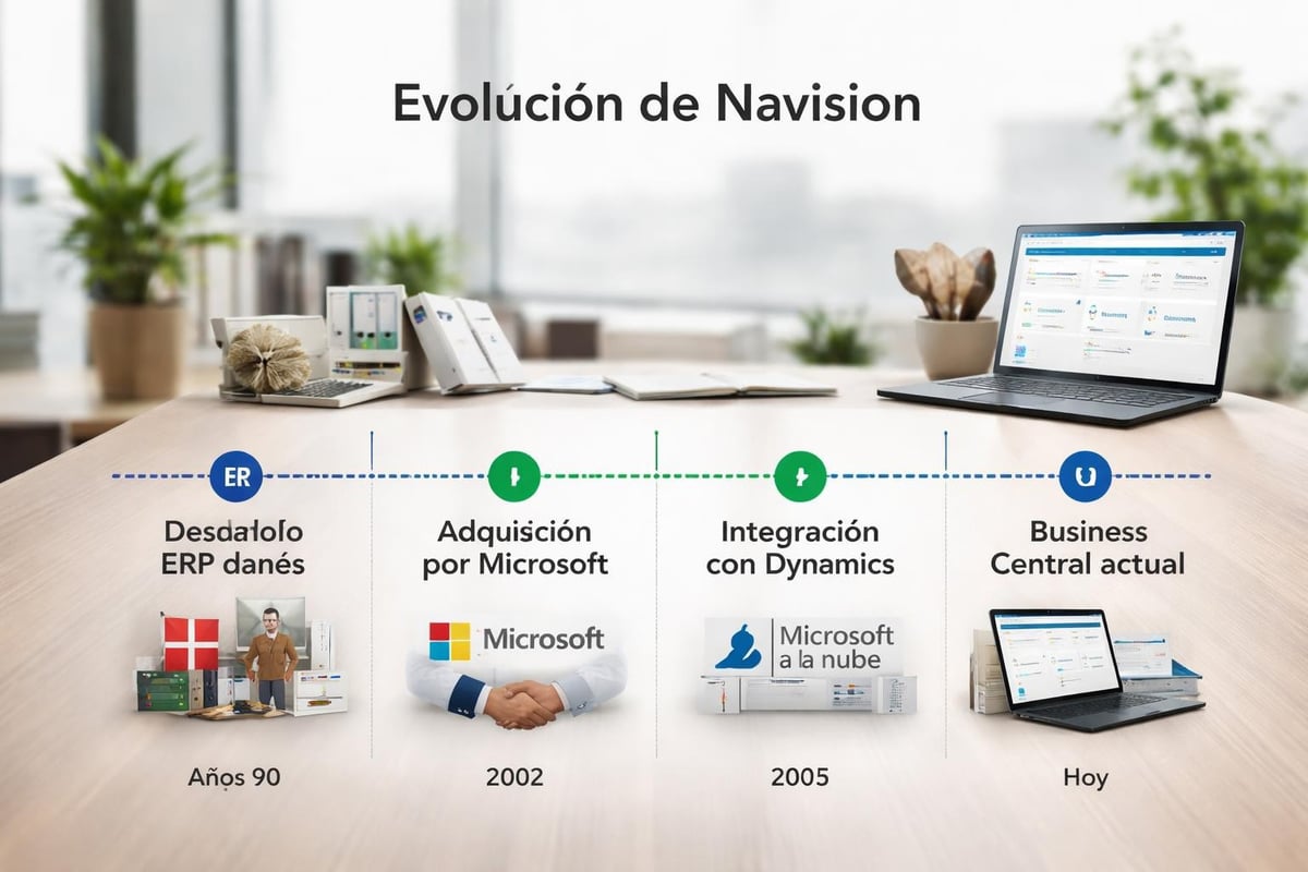 Microsoft Navision Business Central: Guía Completa 2026 - Kube.Systems