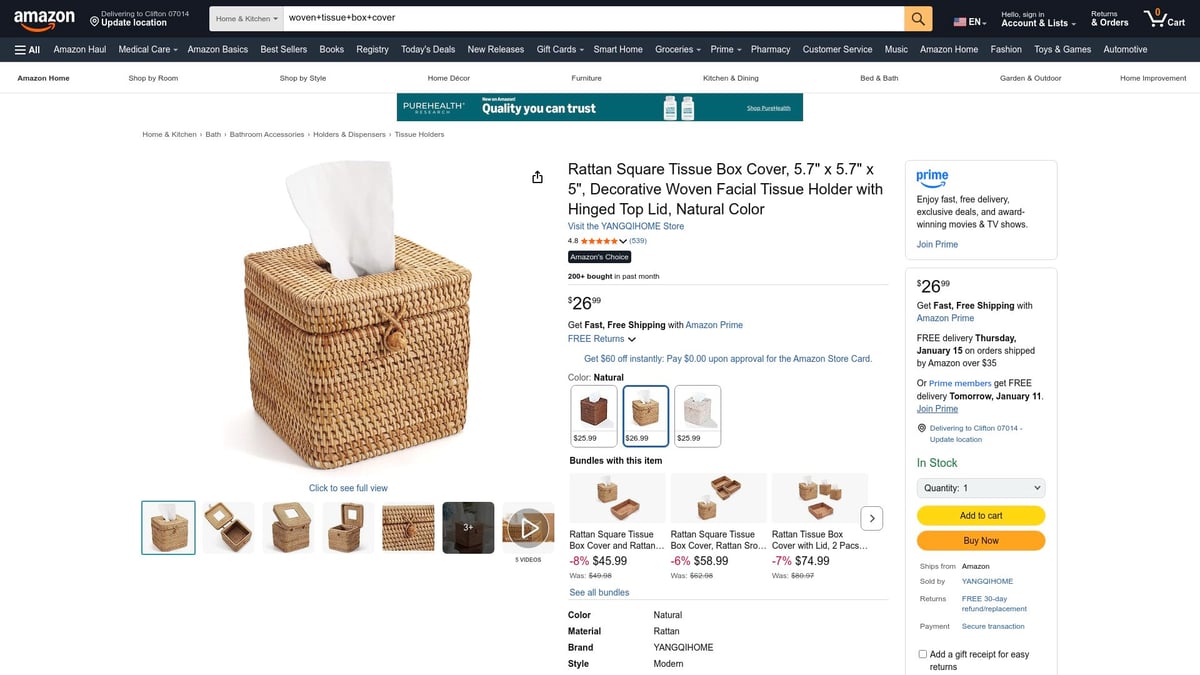 7 Aesthetic Tissue Box Designs to Elevate Your Space in 2026 – Blow Tissues