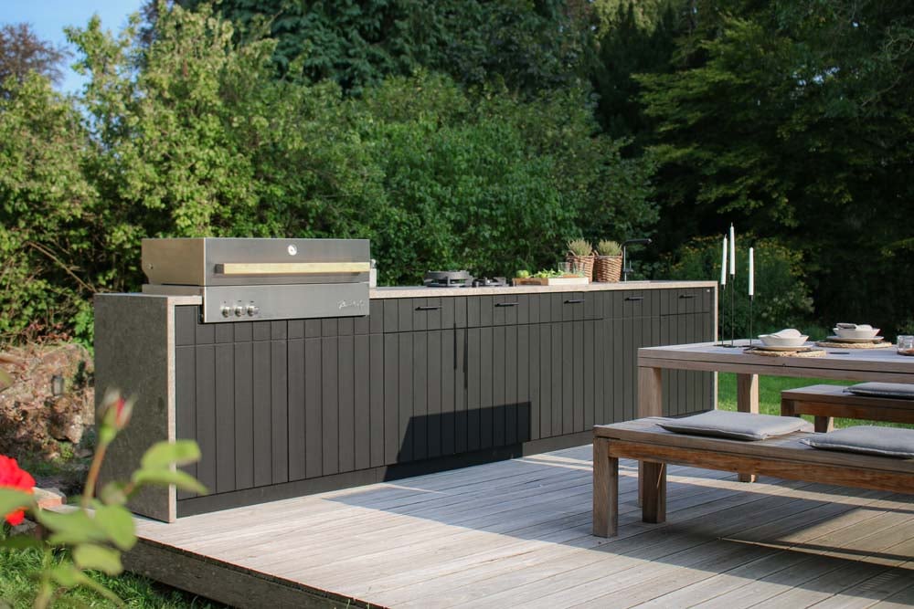 Cubic C1 Style Outdoor Kitchen - Cotswold Cooking Company